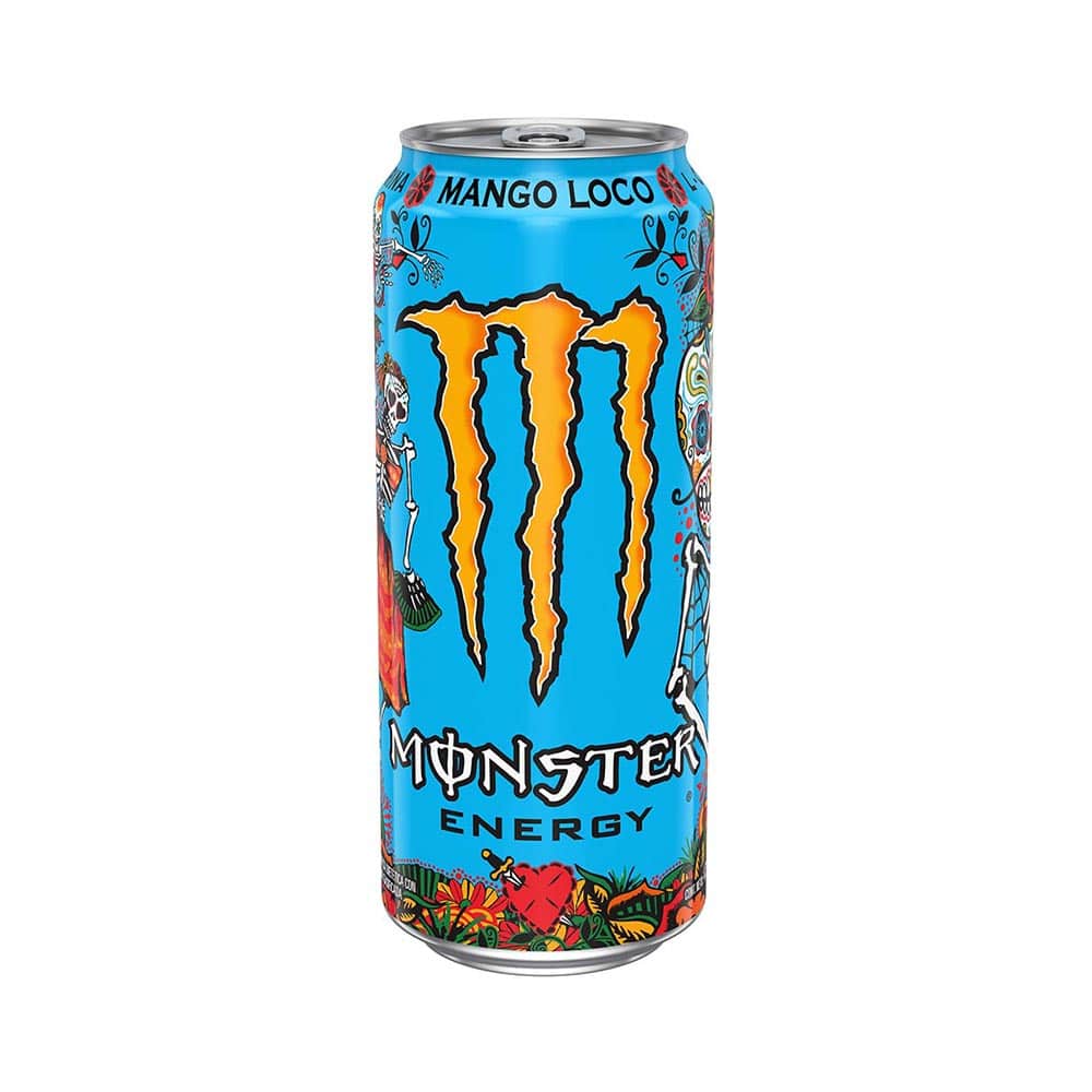 Energizante Monster Mango Loco Lata 473 ml - Distribuidora de Bebidas ...