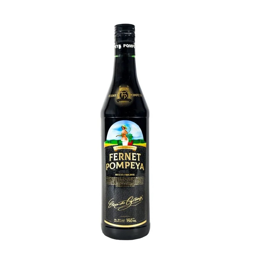 Fernet Pompeya 750 ml - Distribuidora de Bebidas en Uruguay All In One